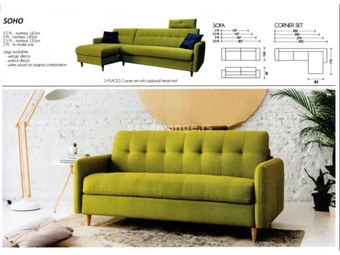 Soho sofa / ugaona garnitura - 20% za gotovinu