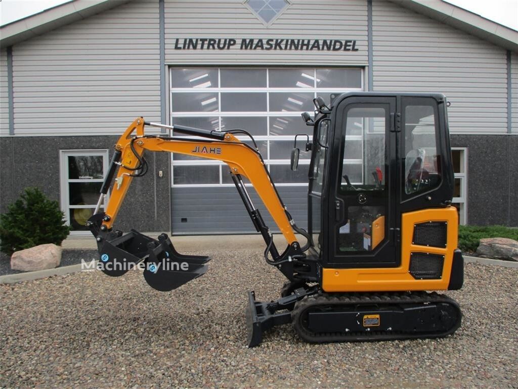 JIAHE  JH18 MKII med Kubota motor og Danske CP hurtiskifte og sk mini bager