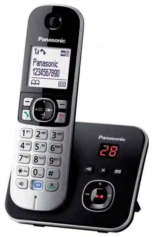 Bežični telefon sa telefonskom sekretaricom KX-TG6821FXB Panasonic