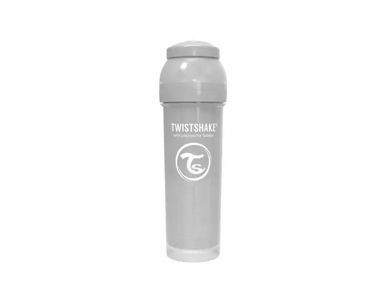 TWISTSHAKE FLAŠICA ZA BEBE 330 ML PASTEL GREY