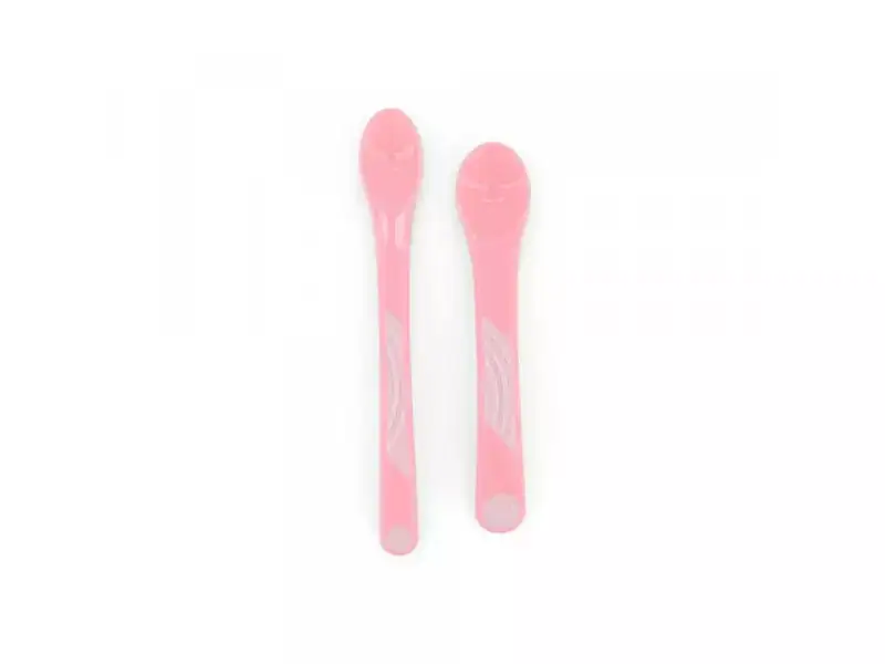 TWISTSHAKE SET KAŠIKA ZA HRANJENJE 2 KOM 4M+ PASTEL PINK