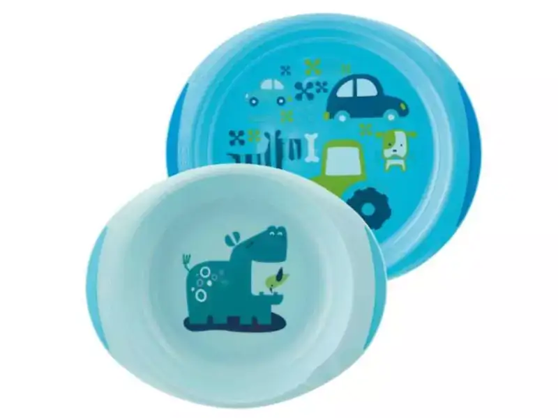 CHICCO SET TANJIRA, PLAVI