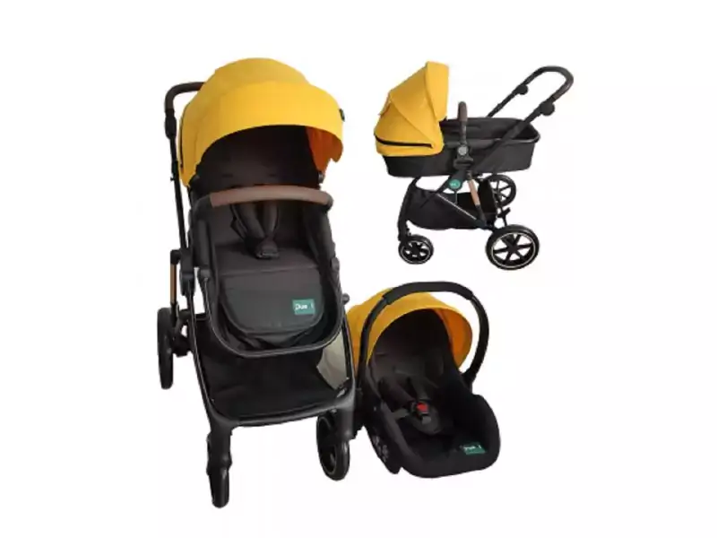 PUERRI OSCAR KOLICA ZA BEBE 3 U 1 – YELLOW