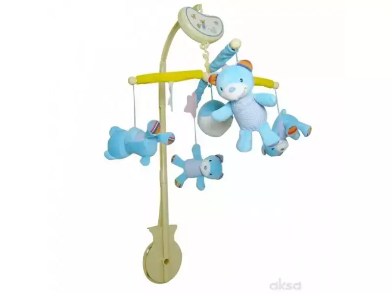 BIBA TOYS MUZIČKA VRTEŠKA VESELI MEDVEDIĆI