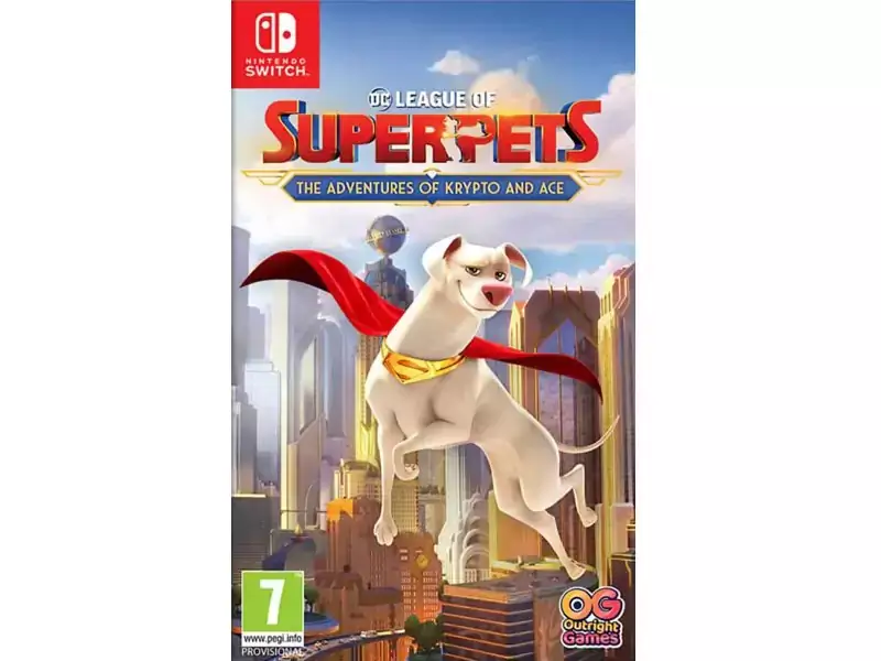 OUTRIGHT GAMES SWITCH DC LEAGUE OF SUPER-PETS: THE ADVENTURES OF KRYPTO AND ACE
