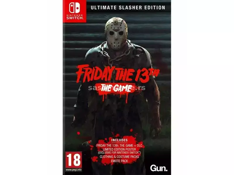 GUN MEDIA SWITCH FRIDAY THE 13TH: THE GAME – ULTIMATE SLASHER EDITION