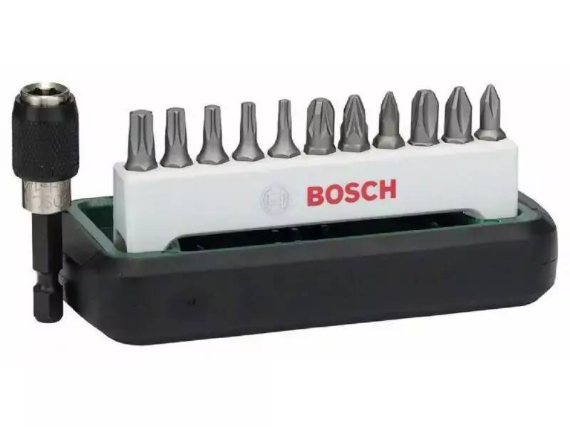 BOSCH 12-DELNI SET BITOVA ODVRTAČA STANDARD, MEŠANI (PH, PZ, T) 608255993