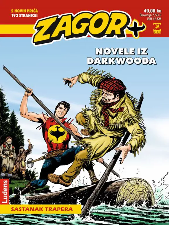 Ludens ZAGOR NOVELE iz DARKWOODA 3 - Sastanak trapera