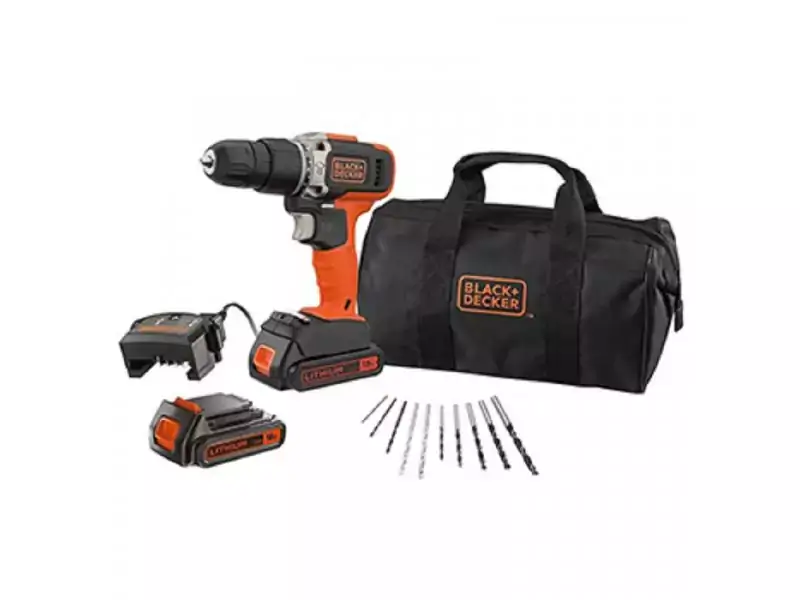 BLACK&DECKER AKUMULATORSKA UDARNA BUŠILICA ODVIJAČ 18V LI-ION BCD003BA10S