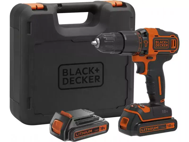 BLACK&DECKER AKUMULATORSKA BUŠILICA-ODVRTAČ BDCHD18KB