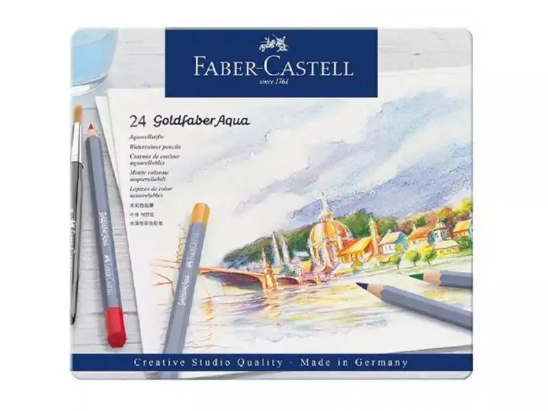 FABER-CASTELL DRVENE BOJICE GOLDFABER AQUA 1/24 114624