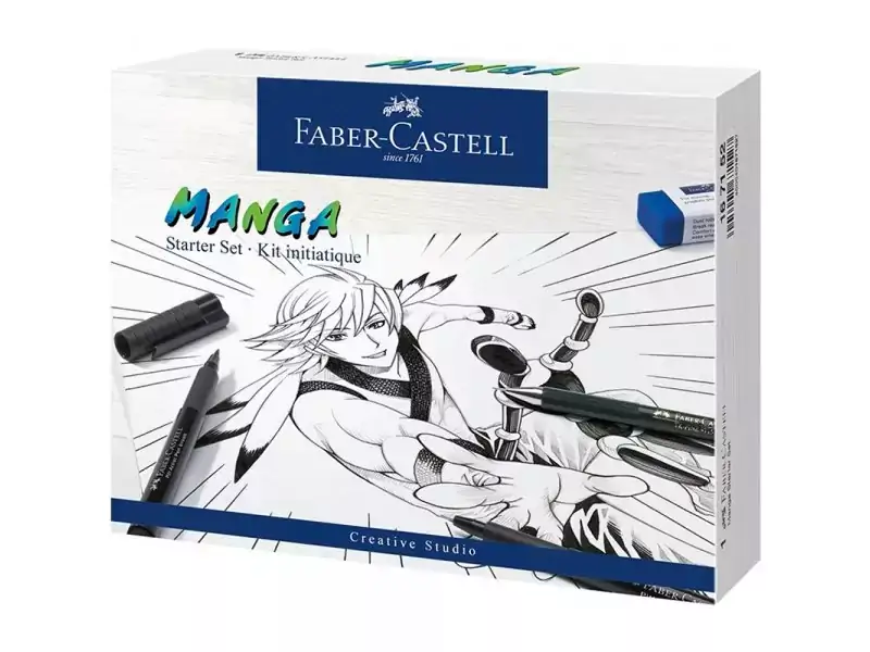 FABER-CASTELL PITT ART PEN MANGA STARTER SET 167152