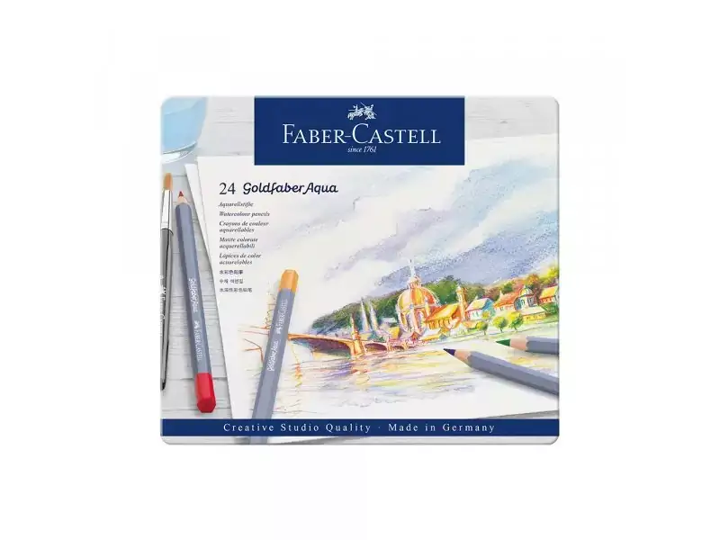 FABER-CASTELL DRVENE BOJICE GOLDFABER AKVAREL 1/24