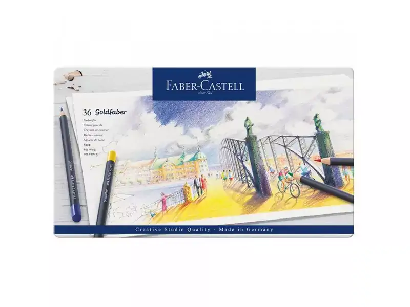 FABER-CASTELL DRVENE BOJICE GOLDFABER PERMANENT 1/36 114736