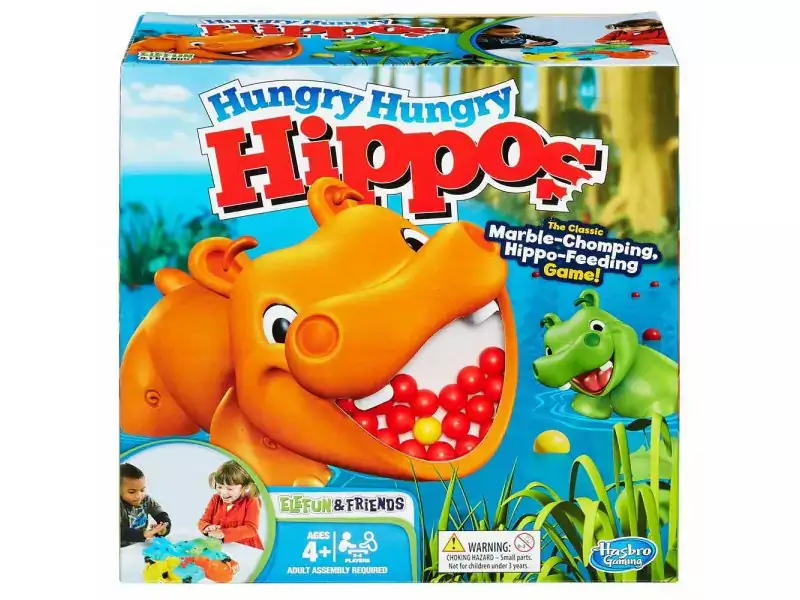 HASBRO GLADNI HIPPOS DRUŠTVENA IGRA