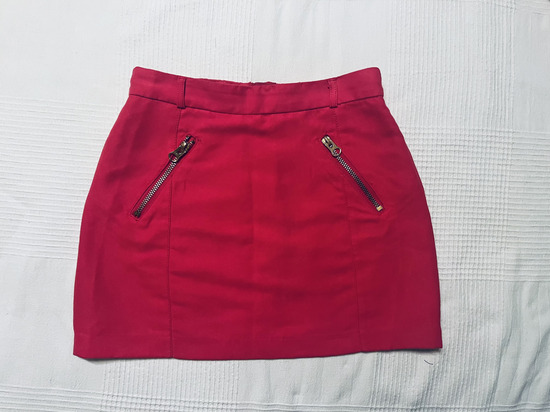 H&M mini suknja Pink boja