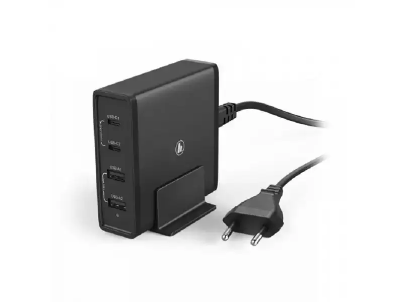 HAMA STANICA ZA PUNJENJE 65W (2XPD USB-C, 2XUSB-A) 183376