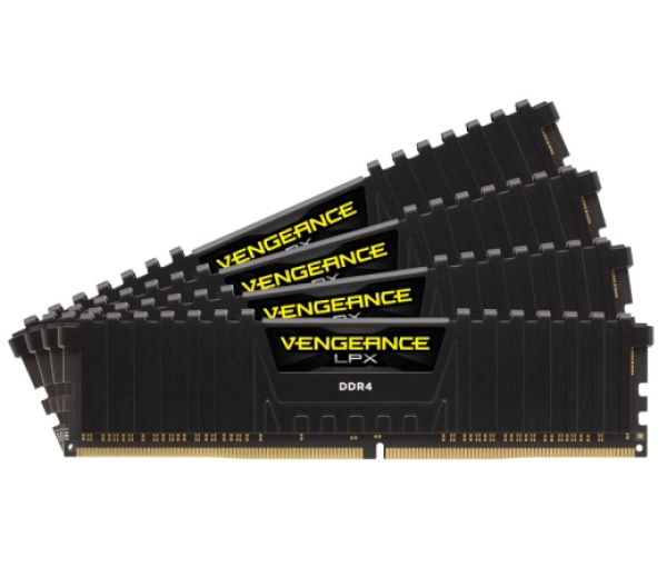 DDR4 32GB 2666MHz Corsair Vengeance LPX Black CL16 KIT4