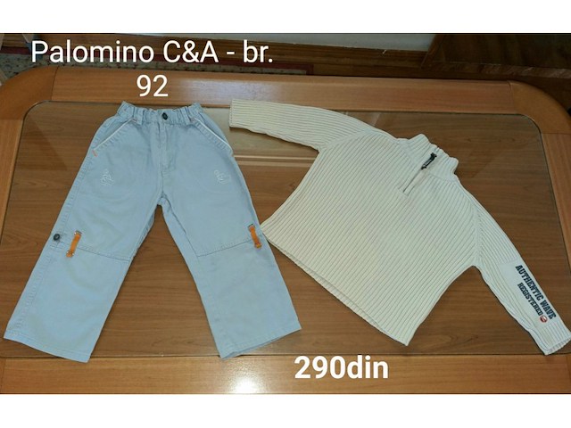 C&;A Palomino Džemper i pantalone bež br. 92