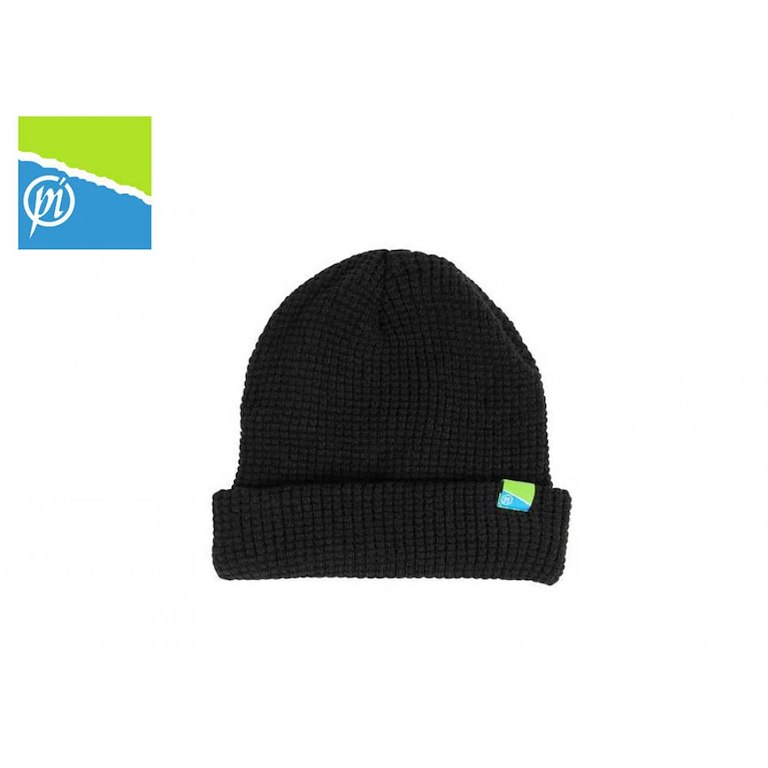 Preston Black Beanie Hat