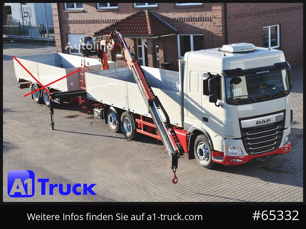 DAF XF 440, Baustoff kamion s ravnom platformom