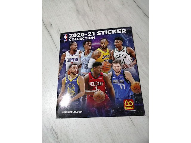 Album za sličice - NBA 2020-21 Sticker Collection