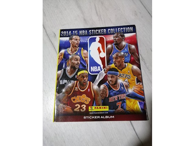 Album za sličice - NBA 2014/15 Sticker Collection-PRAZA