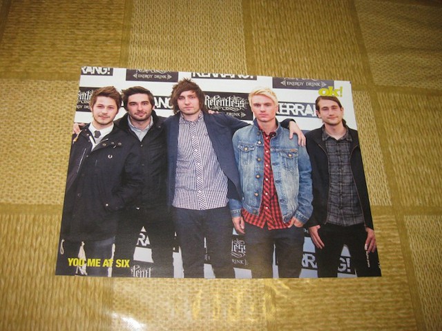 Poster (dvostrani) You Me At Six, Shia Labelouf