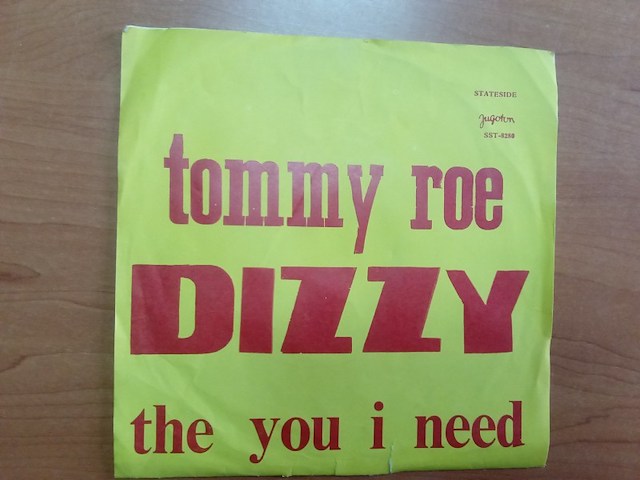 Gramofonska ploča, singl: TOMMY ROE - Dizzy