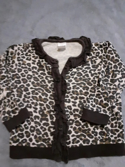 H&M animal print džemperić 86(12-28 m)