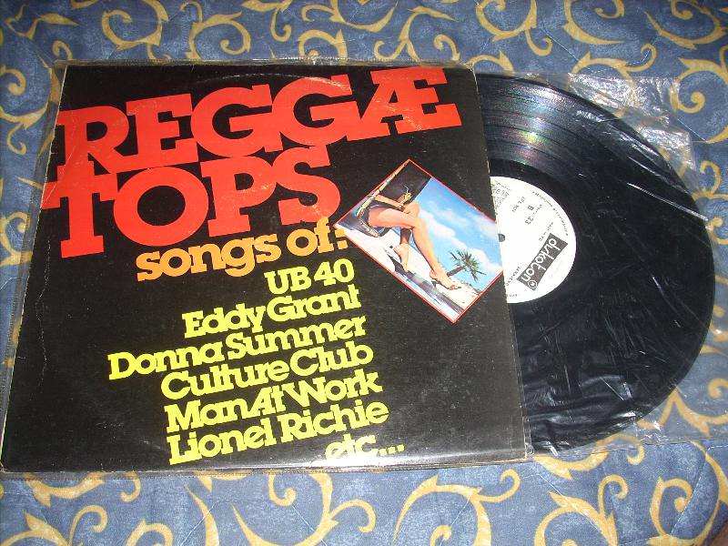 Reggae Tops LP Kompilacija Diskoton 1984.