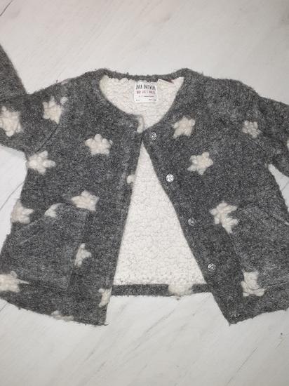 Teddy Zara knitwear kaputić za devojčice(9-12m)