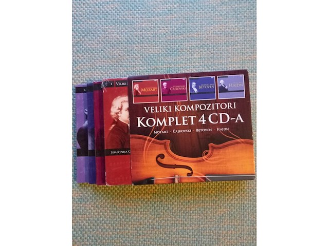 Veliki kompozitori Komplet 4 CD-a