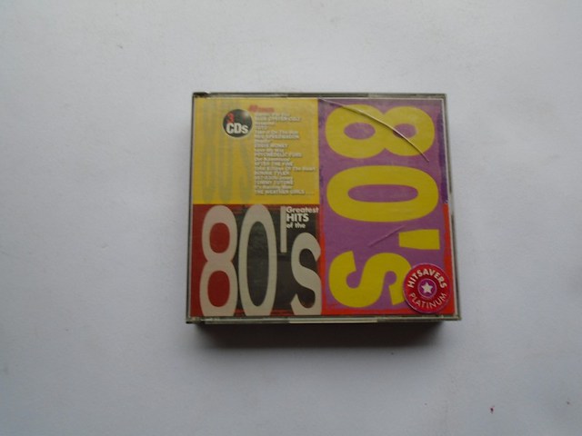 Greatest hits of the 80 s, Hitovi osamdesetih, 3 cd