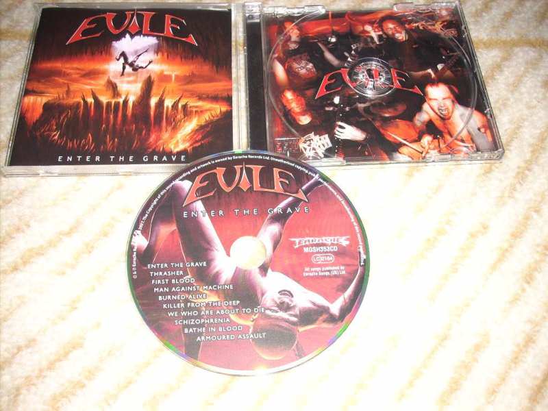 Evile - Enter The Grave CD Earache EU 2007.