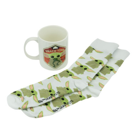 Paladone The Mandalorian - The Child Mug & Socks ( 049736 )