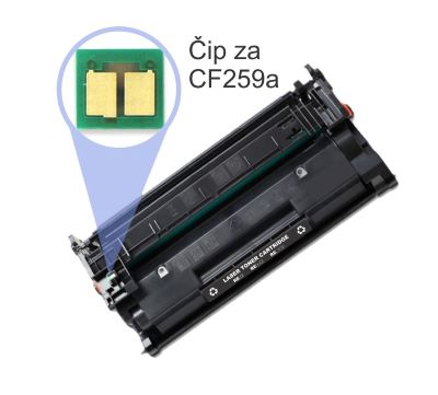 Čip za toner HP CF259a 3100str/5%