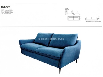 BOGART SOFA -20% za gotovinu