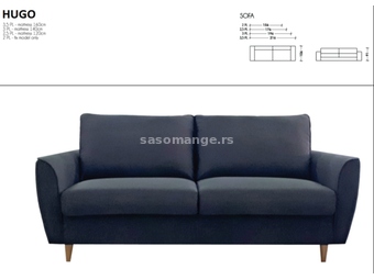 HUGO sofa -20% za gotovinu
