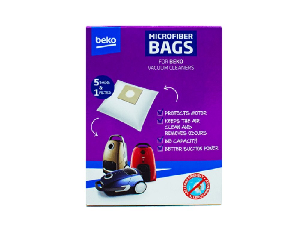 Beko Kese za usisivač Purple Bags 5+1 Filter APA01129