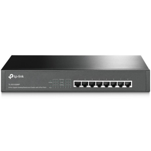 Switch TP-LINK TL-SG1008MP Gigabit/8x RJ45/10/100/1000Mbps/8x PoE+/Rackmount metalno kućište