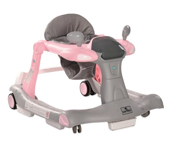 Lorelli dubak za bebe Rider 2 u 1 – pink & grey , 10120390002
