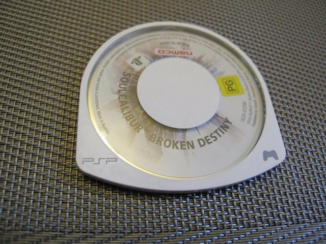Sony PSP igrica - SoulCalibur Broken Destiny