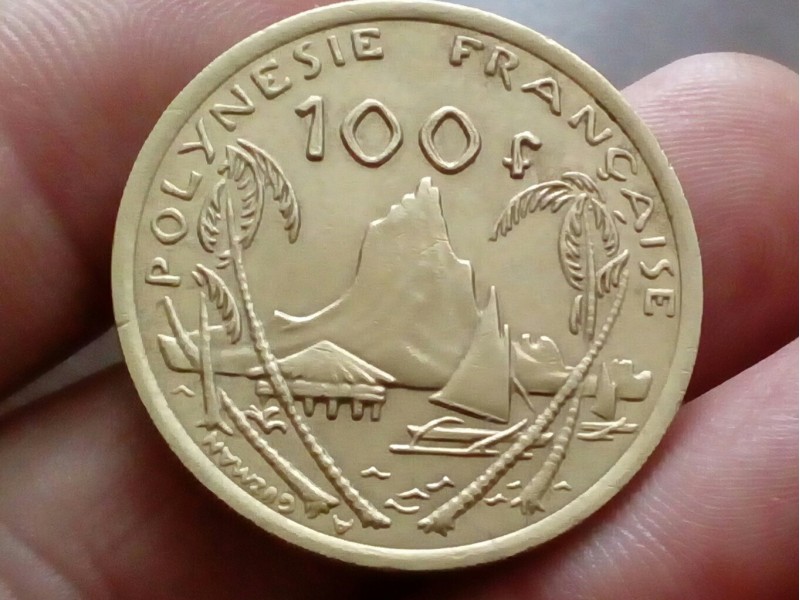 Francuska Polinezija, 100 franaka 2008