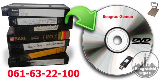 Presnimavanje sa VHS,VHS-C kaseta Na DVD,USB memoriju,Hard Disc