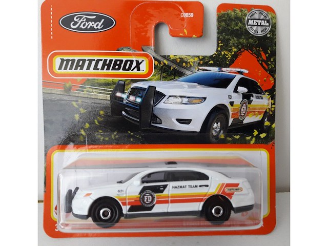 Matchbox-Ford Police Interceptor