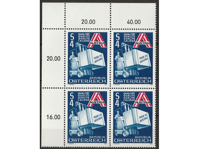 Austrija - Cetverac 1980