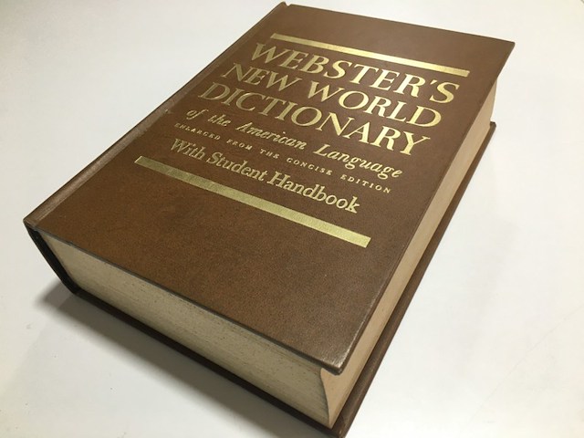 WEBSTER`S NEW WORLD DICTIONARY of the American
