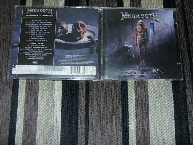Megadeth – Countdown To Extinction CD Capitol EU 2004.