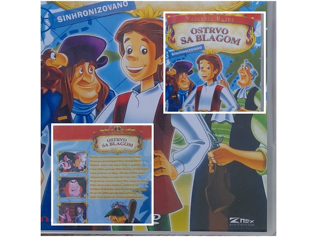 dvd Ostrvo sa blagom